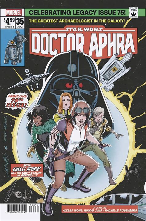 Star Wars Doctor Aphra 35 Salvador Larroca Homage Cover Fresh Comics
