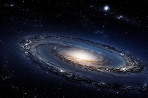 Premium Photo Elliptical Galaxy With A Smooth And Featureless Appeara