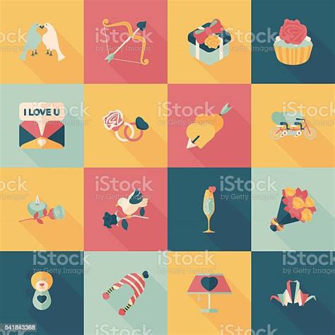 밸런타인데이 아이콘 세트 2월에 대한 스톡 벡터 아트 및 기타 이미지 2월 가방 계절 Istock