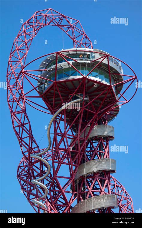The 1145m Tall Arcelormittal Orbit Observation Tower In The Queen