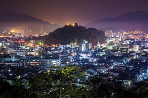 日本列岛的夜景一眼就能令人沦陷