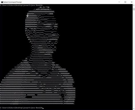 The Best Football Player Cristiano Ronaldo Animated Wonderful Art Cmd Java Programming