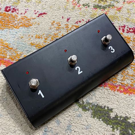 Randall 3 Button Footswitch Black Reverb