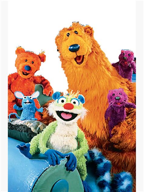 Bear In The Big Blue House Sticker For Sale By Sophiemajury Redbubble