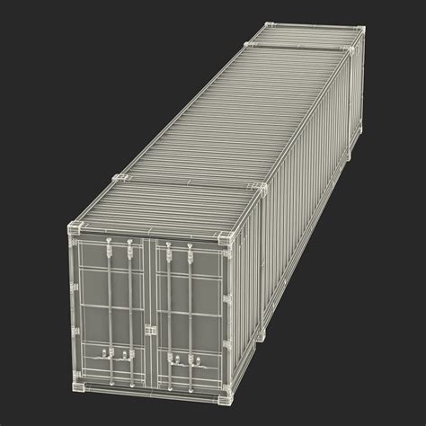 Iso Container Autocad Shipping Container 3d Model By Dragosburian
