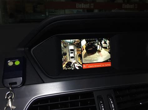 Mercedes C Class 360° Surround View Camera Installed In W204 2012