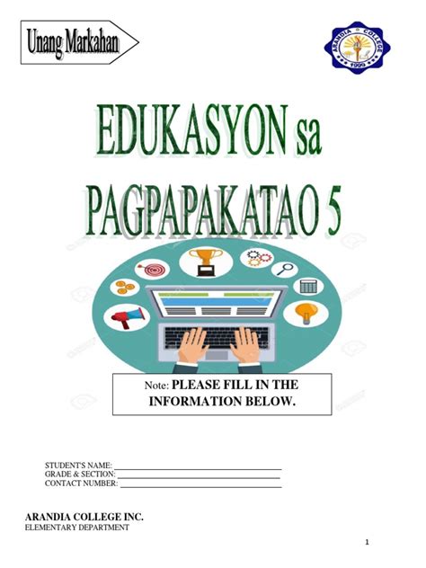 Esp 5 Module 1 22 Pdf