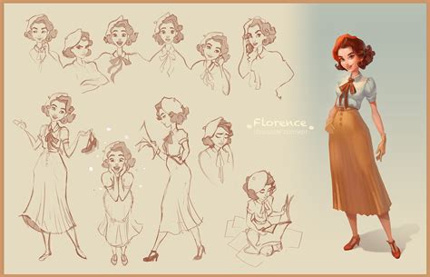 Girl Character Design On Behance