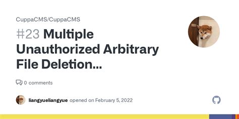 Multiple Unauthorized Arbitrary File Deletion Vulnerabilities · Issue