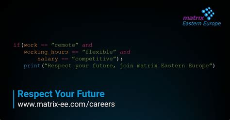 Matrix Eastern Europe On Linkedin Careers Archive Matrix Eastern Europe