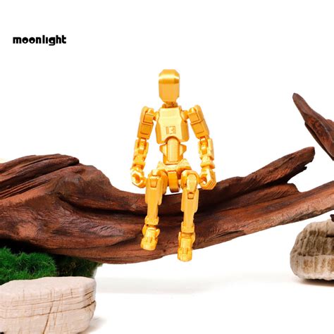 Customizable Poseable Doll Diy Action Figure Kit Colorful 3d Printed