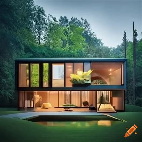 Innovative House Design Blending With Nature