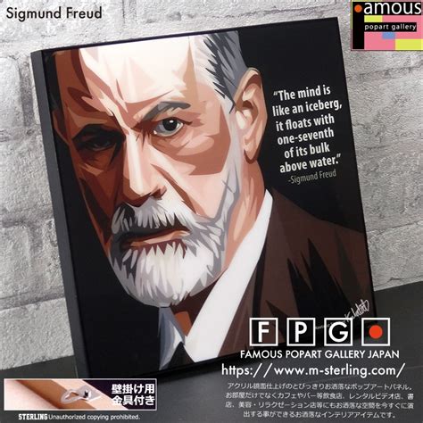 Sigmund Freud ジークムント・フロイト ポップアートパネル Keetatat Sitthiket Sサイズ M