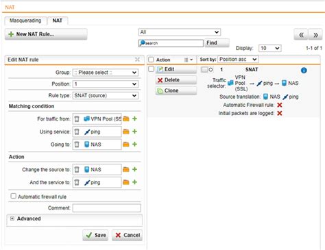 SSL VPN Can PING One Device But Not Another Network Protection