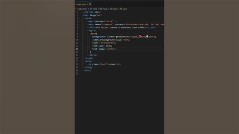 Css Trick Create A Gradient Text Effect Reactjs Nextjs Html Css G2g Tipfortoday Youtube