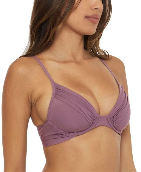 Becca Women S Color Coder Convertible Underwire Bikini Top Macy S