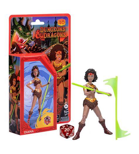 Dungeons And Dragons Classic Cartoon Diana Action Figure Visiontoys