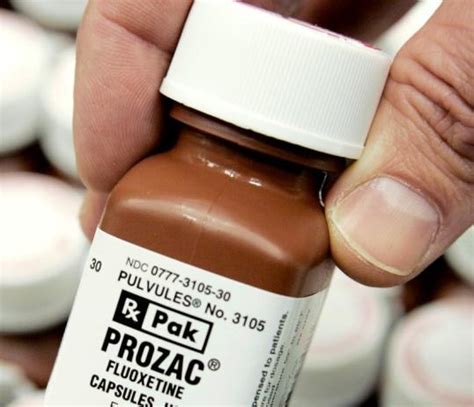 Prozac Fluoxetine Hydrochloride For Depression Treatment