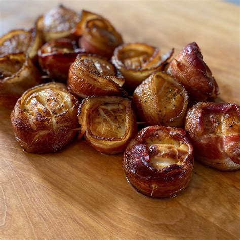 Smoked Sea Scallops Wrapped In Bacon Homemade Rfood
