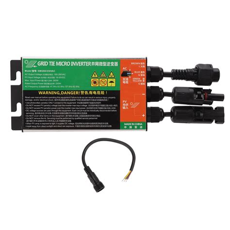 Solar Micro Inverter 260w 230v Mppt Small Size Grid Tie Micro Inverter