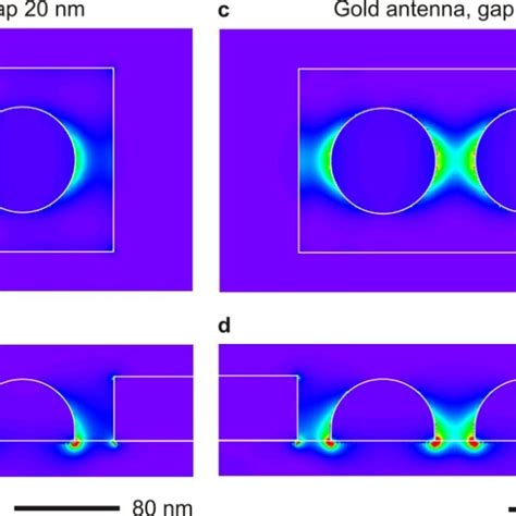 Figure S2 Fdtd Simulations Of The Electric Field Intensity
