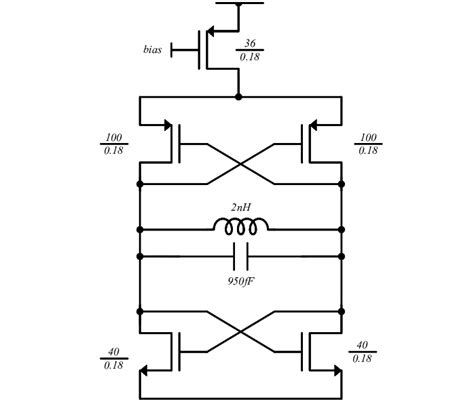 32ghz Cmos Lc Top Down Reference Oscillator Download Scientific Diagram