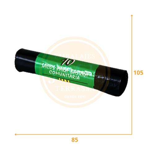 Bolsas De Basura Industriales 85x105 G120 Embalajes Jme