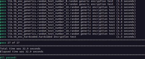 speeding up simulation with vunit for parallel testing