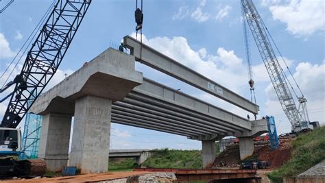 Wsbp Lakukan Erection Girder Pada Proyek Cctw Seksi 2 Pt Waskita