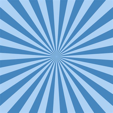Pop Art Blue Sunbeams Background Comics Book Cartoon Magazine Cover