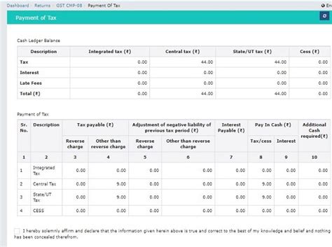Filing Procedure For Form CMP 08 For Composite Dealer