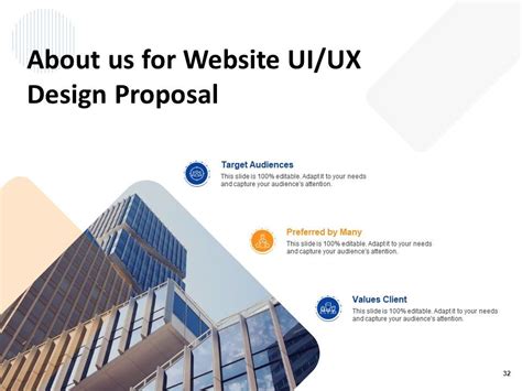 website uiux design proposal powerpoint presentation slides