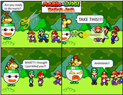 Mario And Luigi Paper Jam Papercut By Rotommowtom On DeviantArt