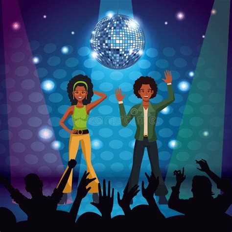 Disco Dancers Stock Illustrations 1639 Disco Dancers Stock