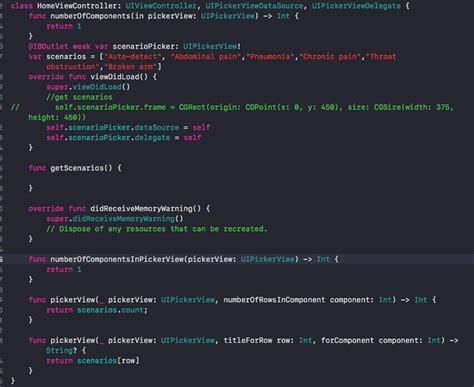 ios uipickerview moves to origin when running in simulator stack