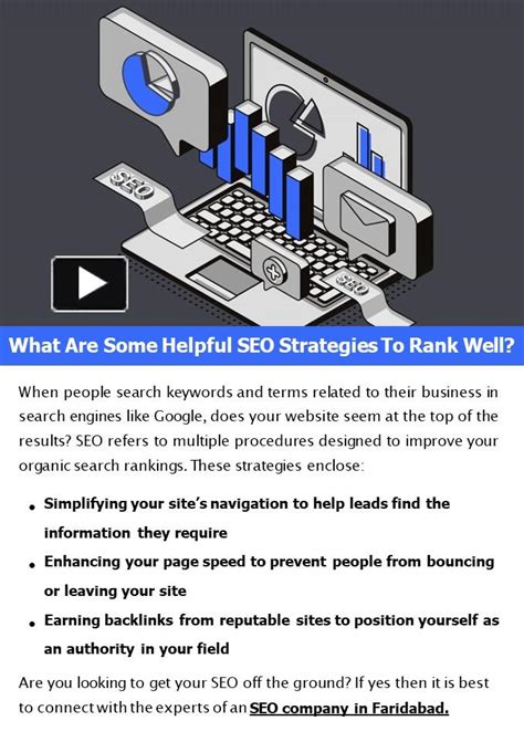 Ppt What Are Some Helpful Seo Strategies To Rank Well Powerpoint