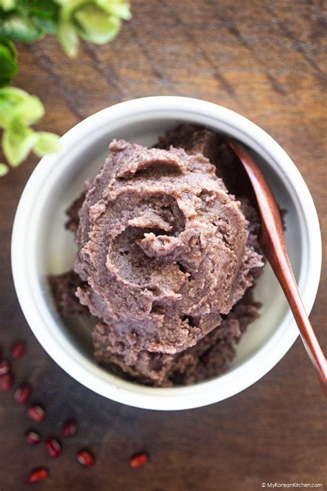 How To Make Sweet Red Bean Paste Silky And Fuss Free Recipe My Korean Kitchen