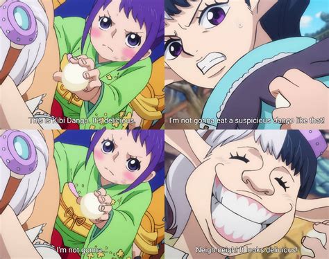 One Piece One Cant Resist A Kibi Dango From Otama [via