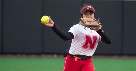 Nebraska Softball Split New Mexico State Doubleheader