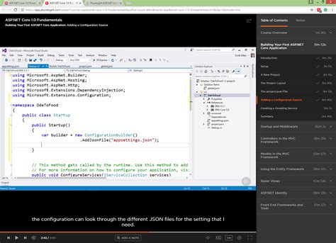pluralsight asp core 1 0 fundamentals by scott allen walk thru