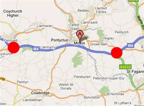 M4 Closed Westbound Following Serious Accident Wales Online