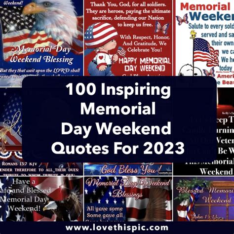 100 Inspiring Memorial Day Weekend Quotes For 2023