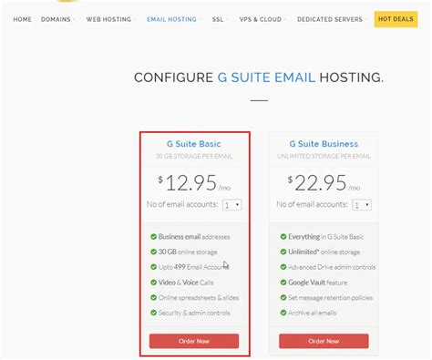 Gsuite Veeble Hosting