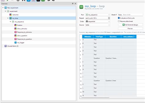 Add Questiosn After Every Four Items In Experiment Loop Forum
