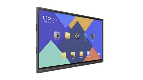 Black Hikvision Interactive Panel Power Consumption 150 220 W Size