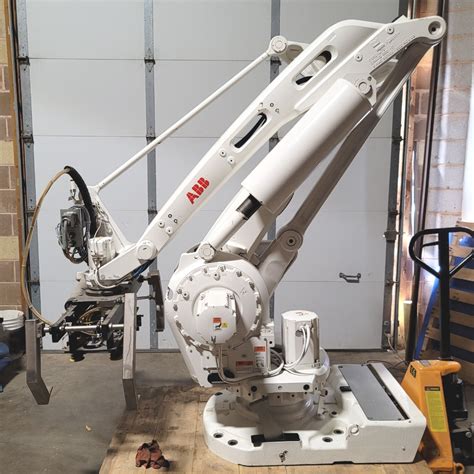 Abb Robotics Irb 660 180 3 5 4 Axis Palletizing Robot 3 5m Reach 180kg Capacity Ebay