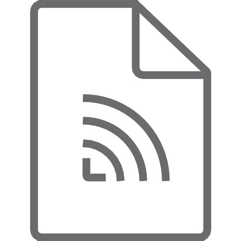 Document Signal Vector Svg Icon Svg Repo