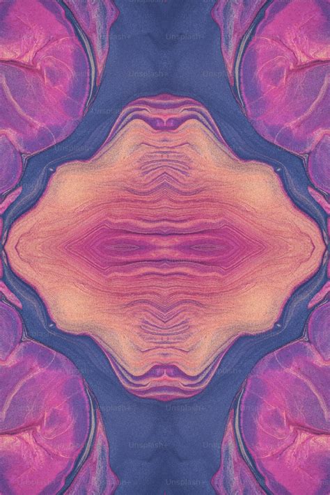 분홍색과 파란색 배경의 추상적인 이미지 사진 Unsplash의 유체 예술 이미지