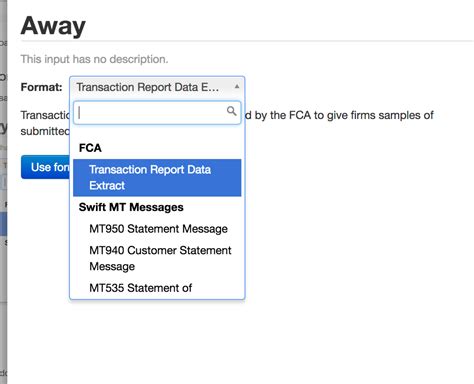 Data Inputs For A Two Sided Process Duco