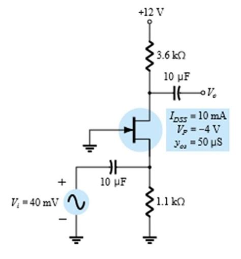Transistors How Does Ac Analysis Work On Jfet Circuits Electrical